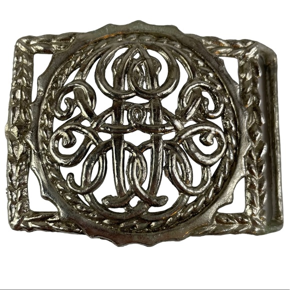 Vintage | Accessories | Vintage Celtic Knot Filagree Silvertone Belt ...